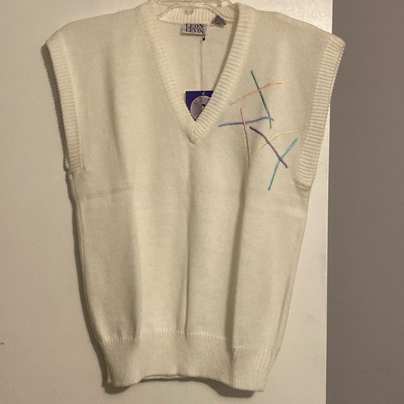 Leon Levin | Sweaters | Vintage Leon Levin Womens Vneck Sweater Vest ...